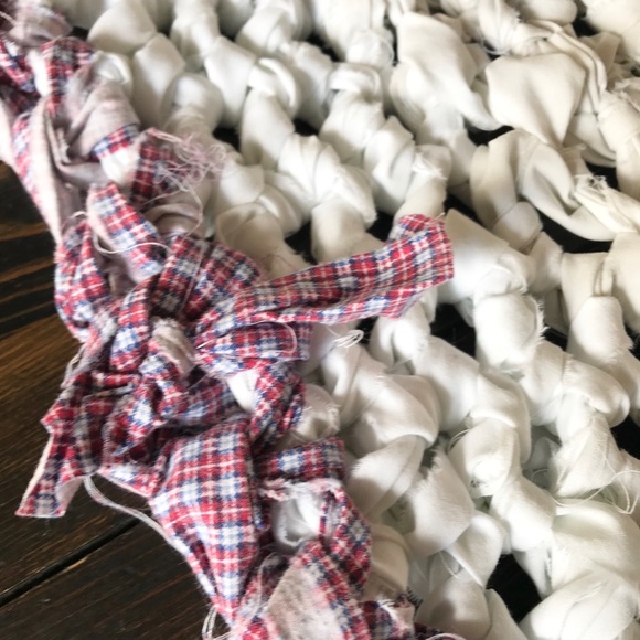 Handmade | Bath | Handmade Square Rag Rug | Poshmark